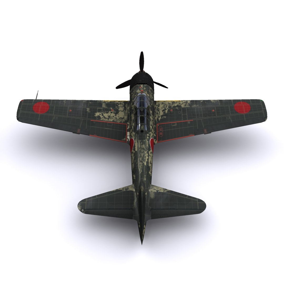 A6m Zero Fighter A6m3 3ds