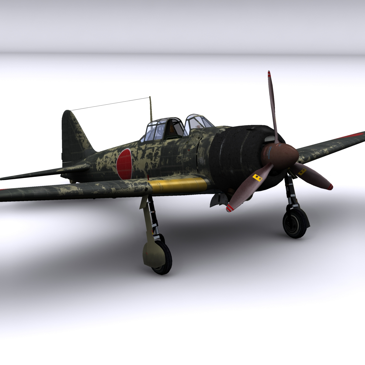 a6m zero fighter a6m3 3ds