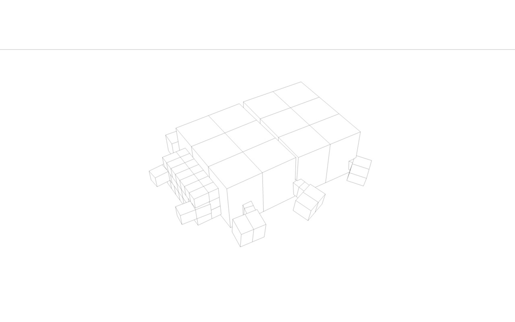 3d C4d Mite Insect Minecraft Rig