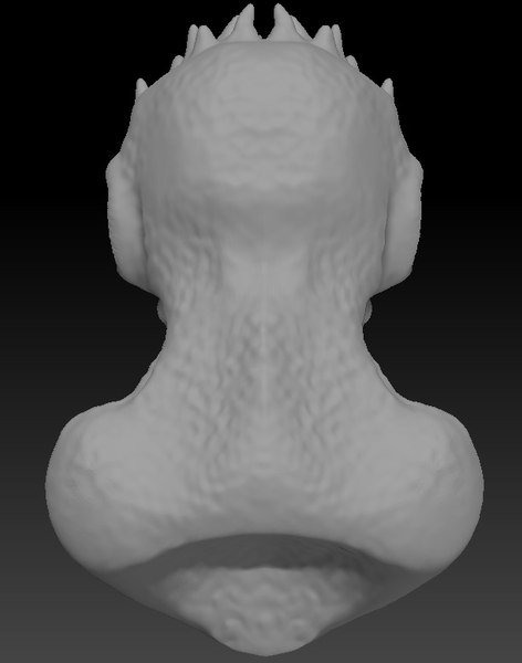 alien zbrush 3d obj