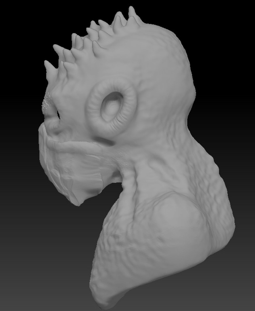 Alien Zbrush 3d Obj