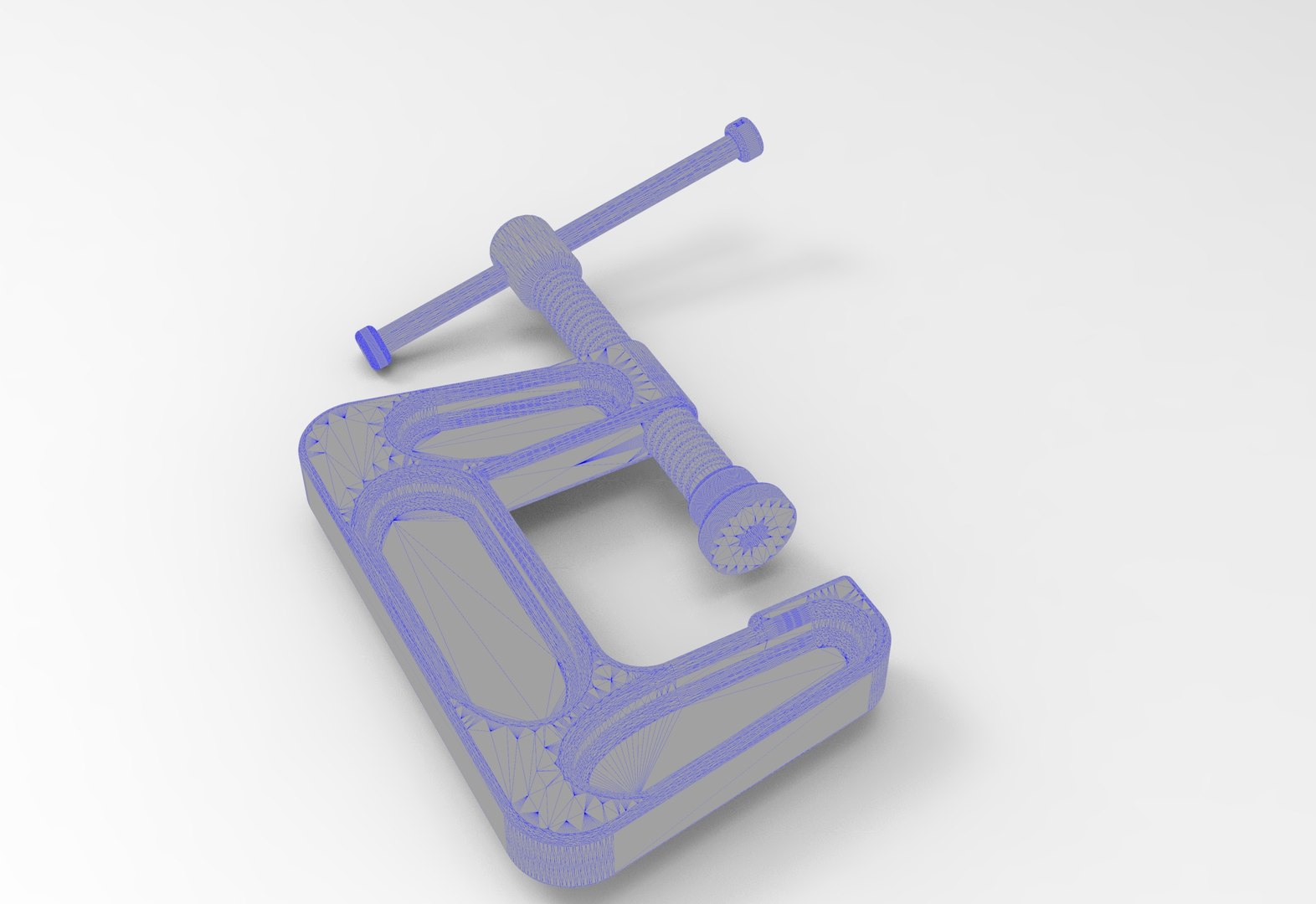 3D C Clamp - TurboSquid 1835827