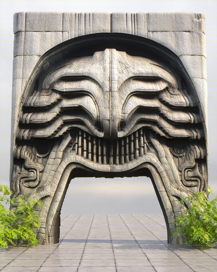 3D Brutalist Walls Pack model - TurboSquid 2174899