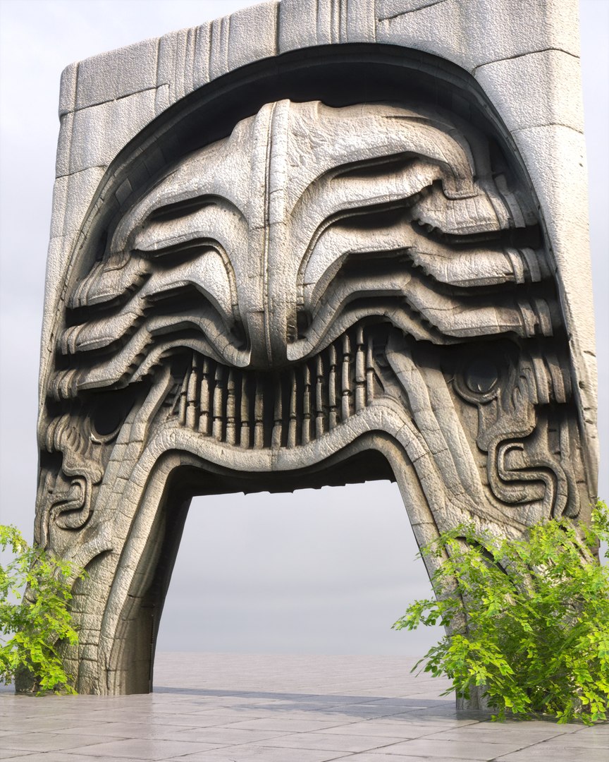 3D Brutalist Walls Pack model - TurboSquid 2174899