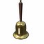 Gold Hand Bell - 3D - TurboSquid 1656427