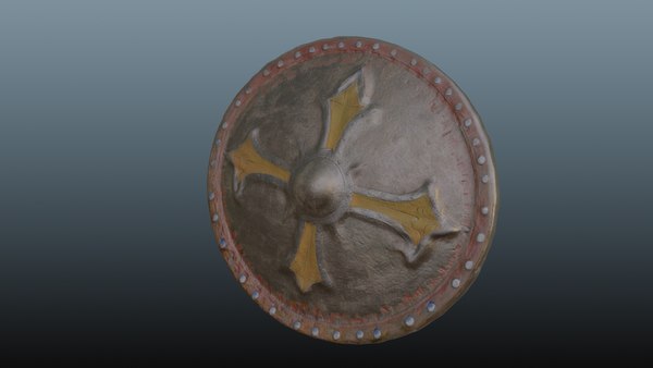 modelo 3d escudo broquel - TurboSquid 2372547