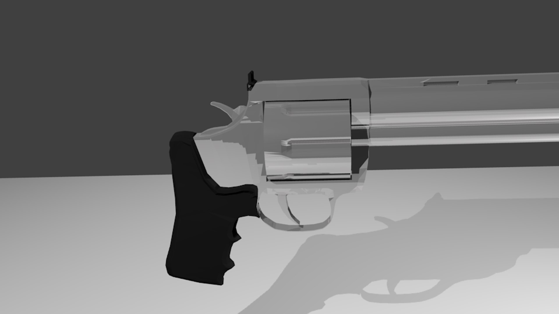 3d Model Colt Anaconda Gun