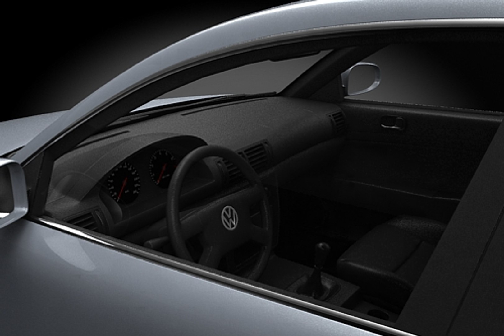 3d Car Volkswagen Passat B5 Model