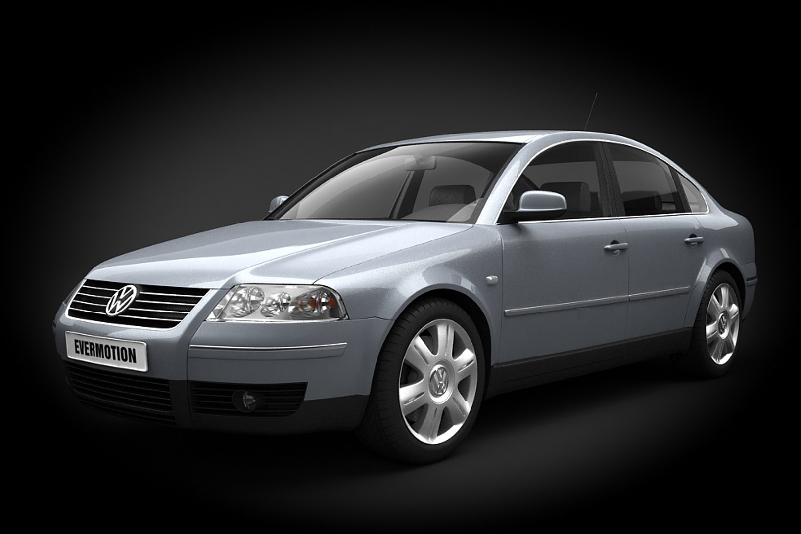 3d Car Volkswagen Passat B5 Model