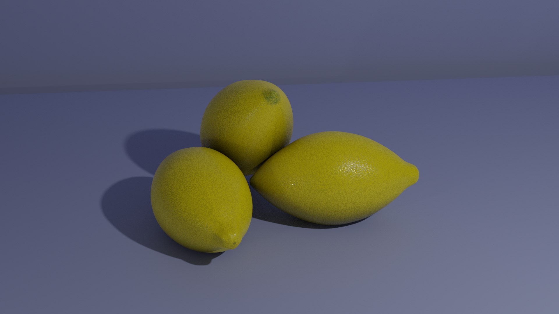 Lemon fruit model - TurboSquid 1691800