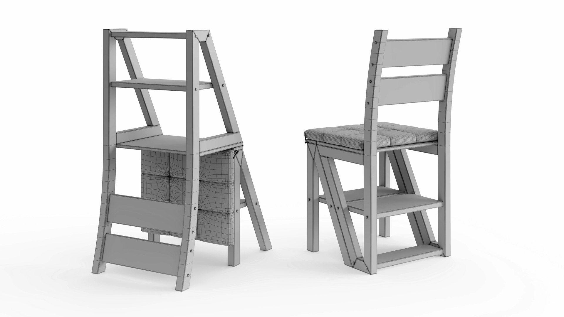 3D Step Stool Model - TurboSquid 2269528
