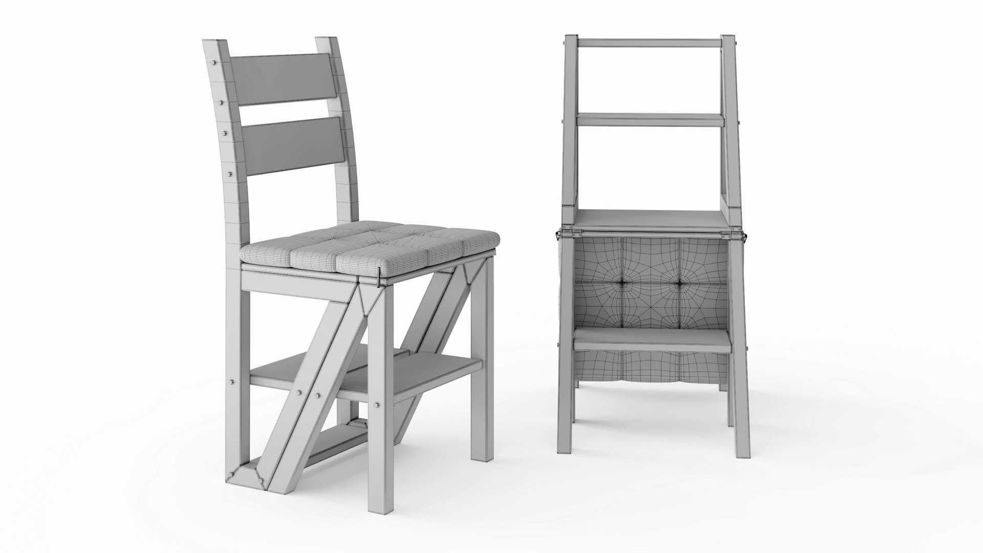 3D Step Stool Model - TurboSquid 2269528