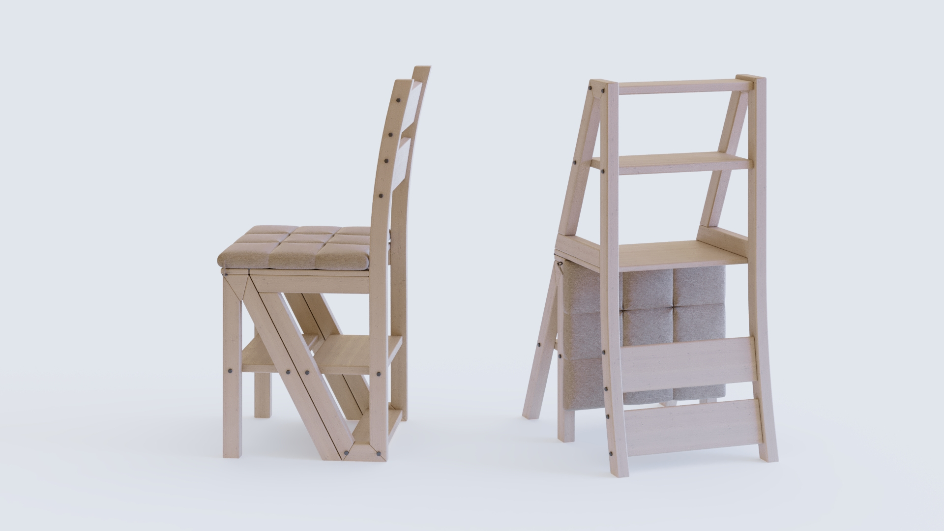 3D Step Stool Model - TurboSquid 2269528