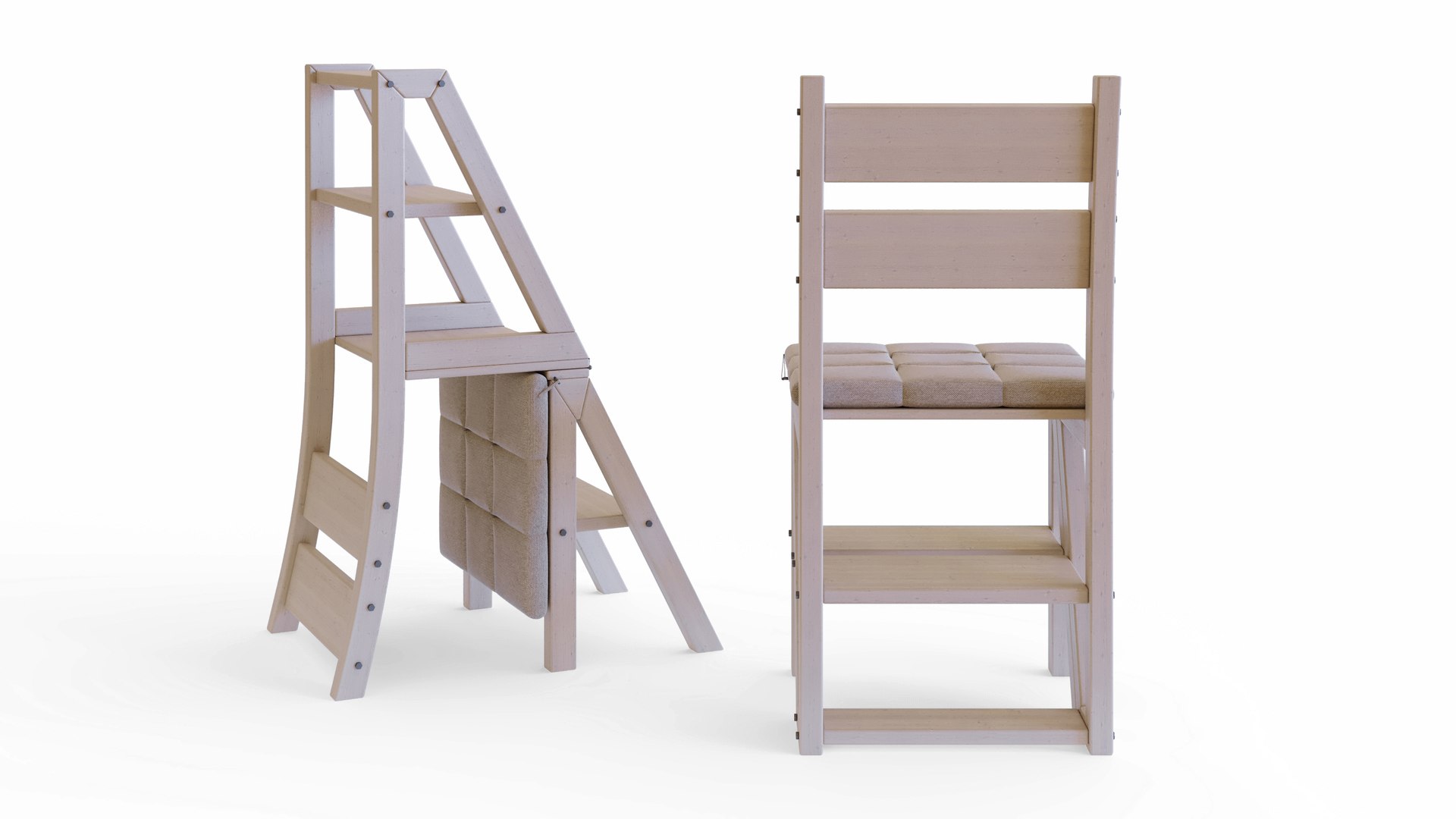 3D Step Stool Model - TurboSquid 2269528