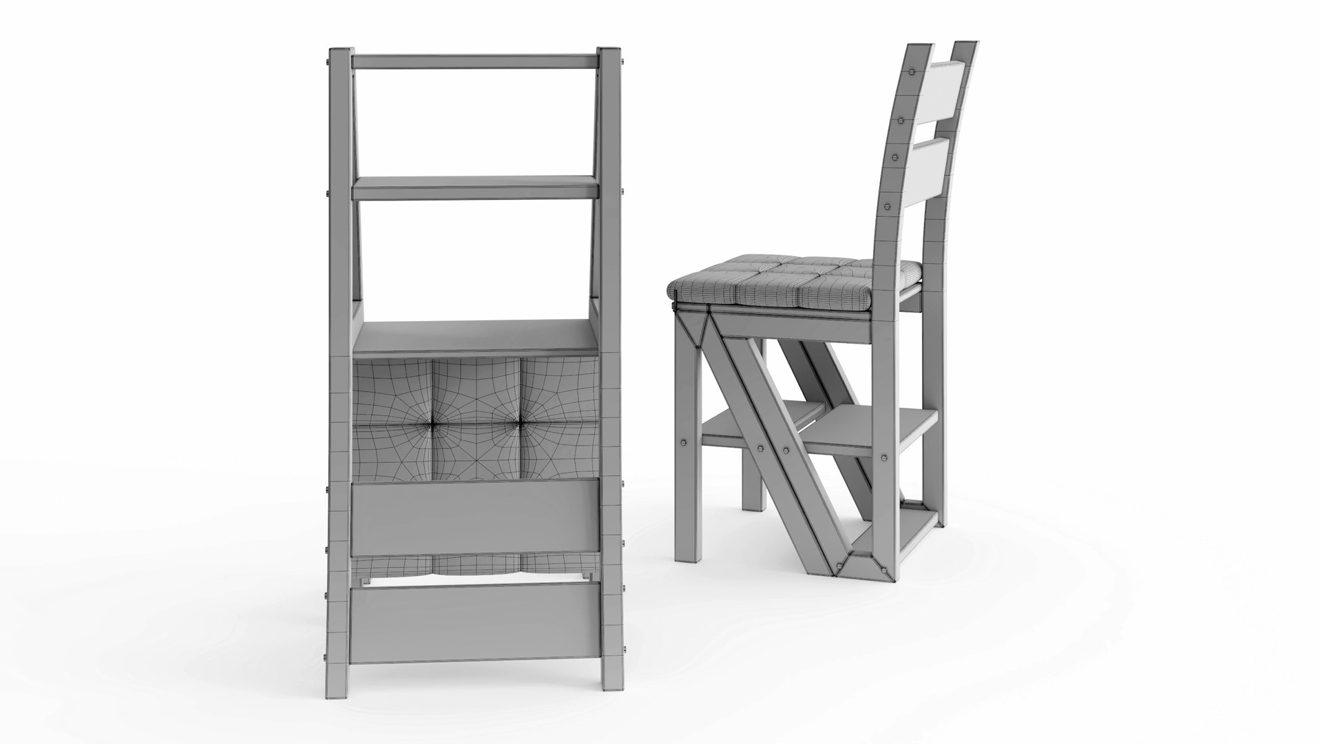 3D Step Stool Model - TurboSquid 2269528