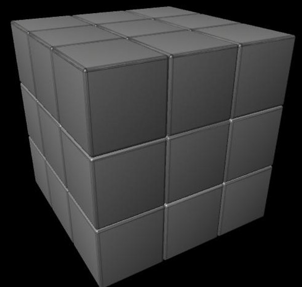 cube 3d model