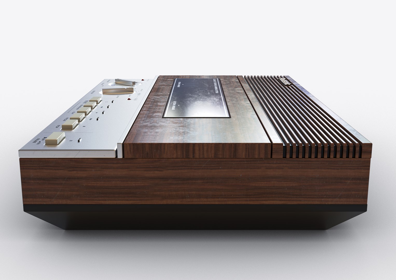 3D Model Vintage Panasonic Answering Machine - TurboSquid 1750357