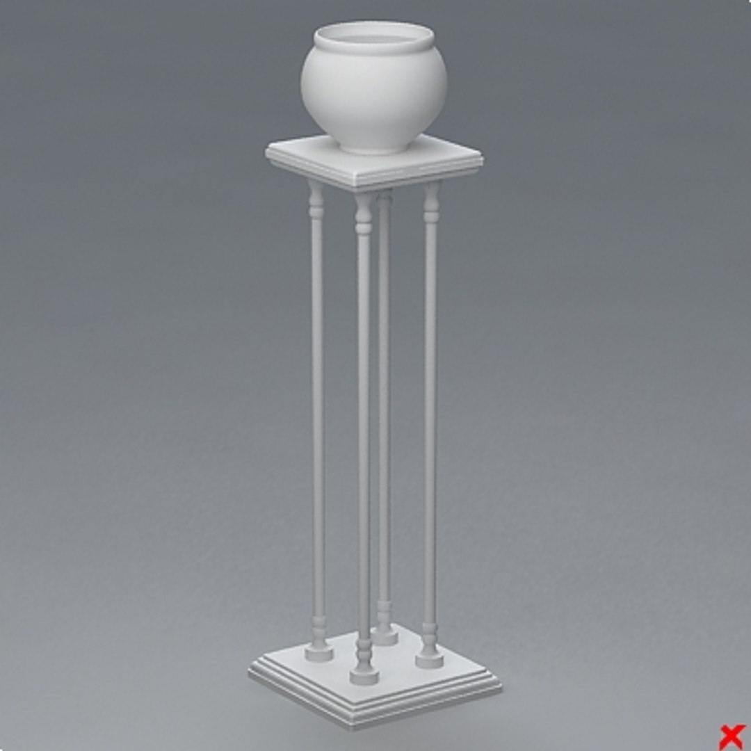 flower stand 3d model