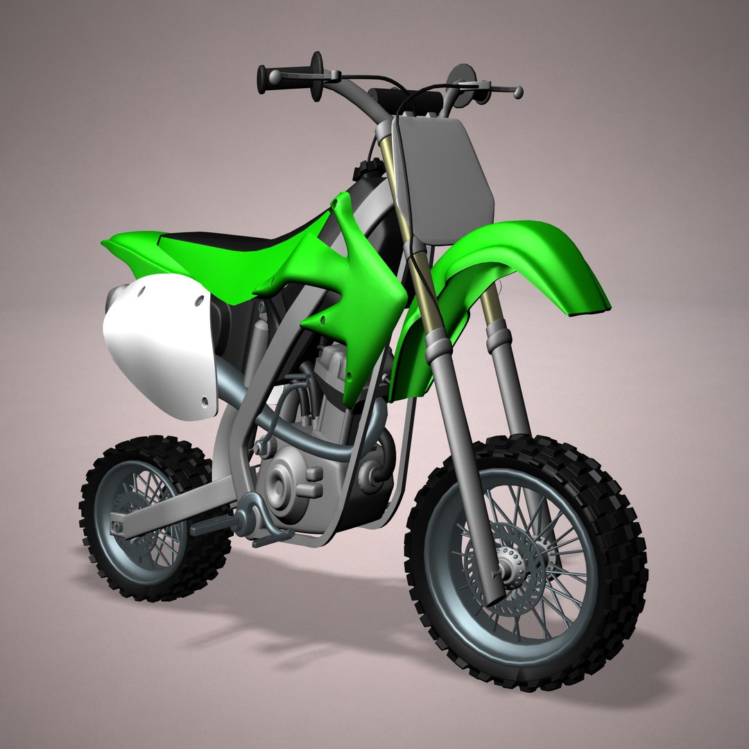 3D Model Motocross Bike - TurboSquid 1338358