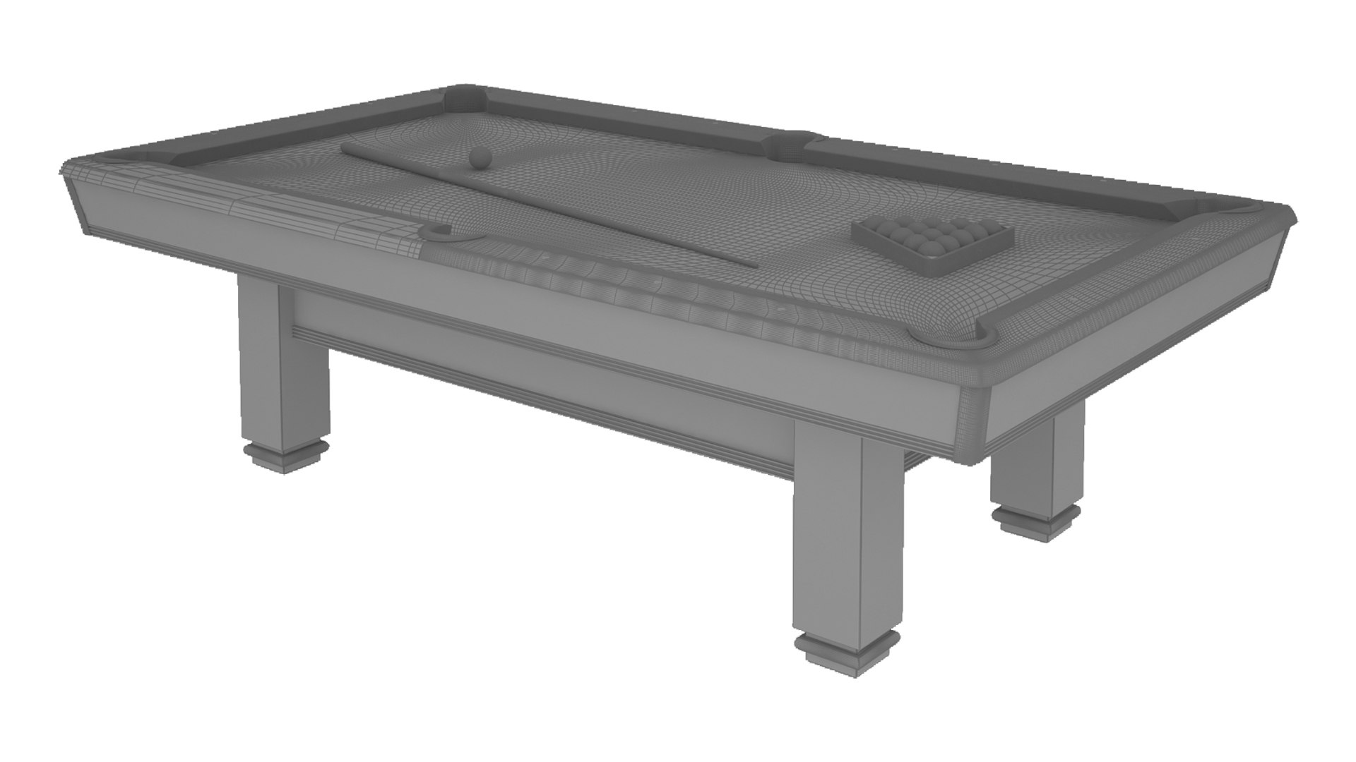 Billiard Table 3D - TurboSquid 1936253