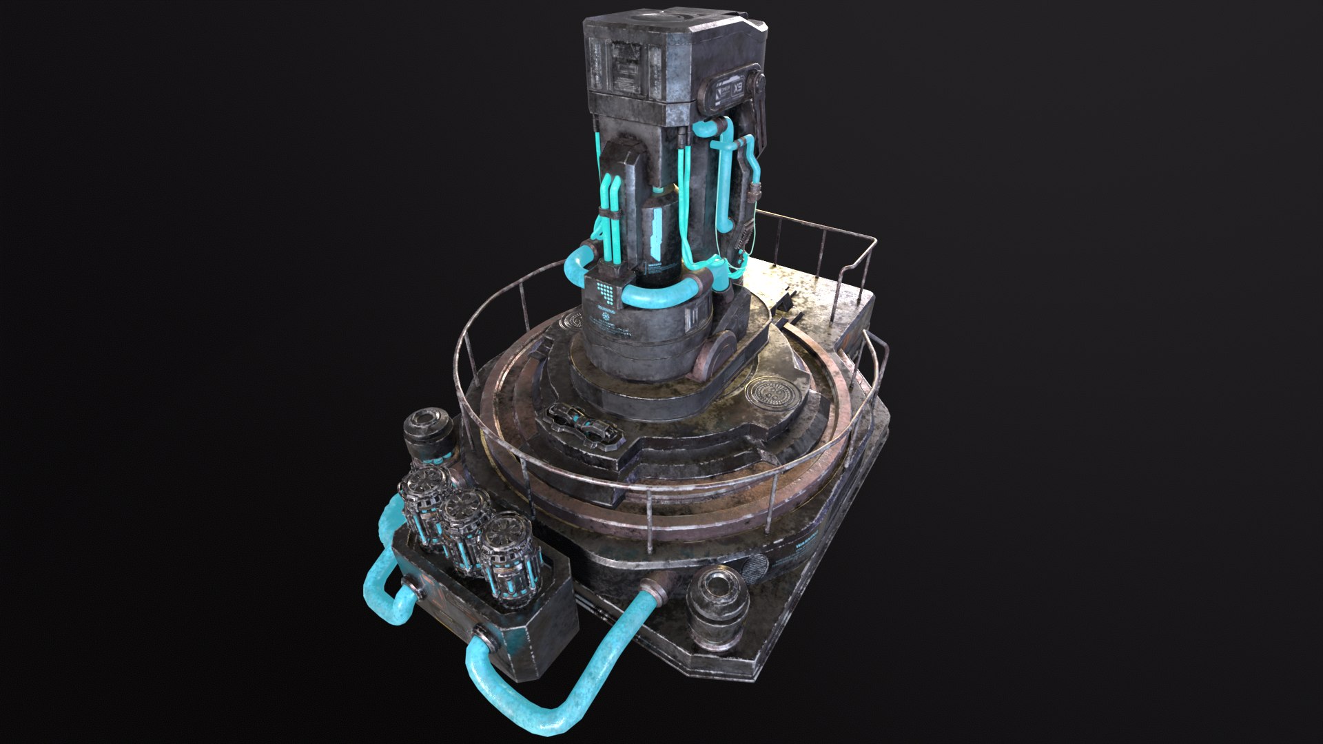 Cryopod Stasis Chamber 3D Model - TurboSquid 2198311