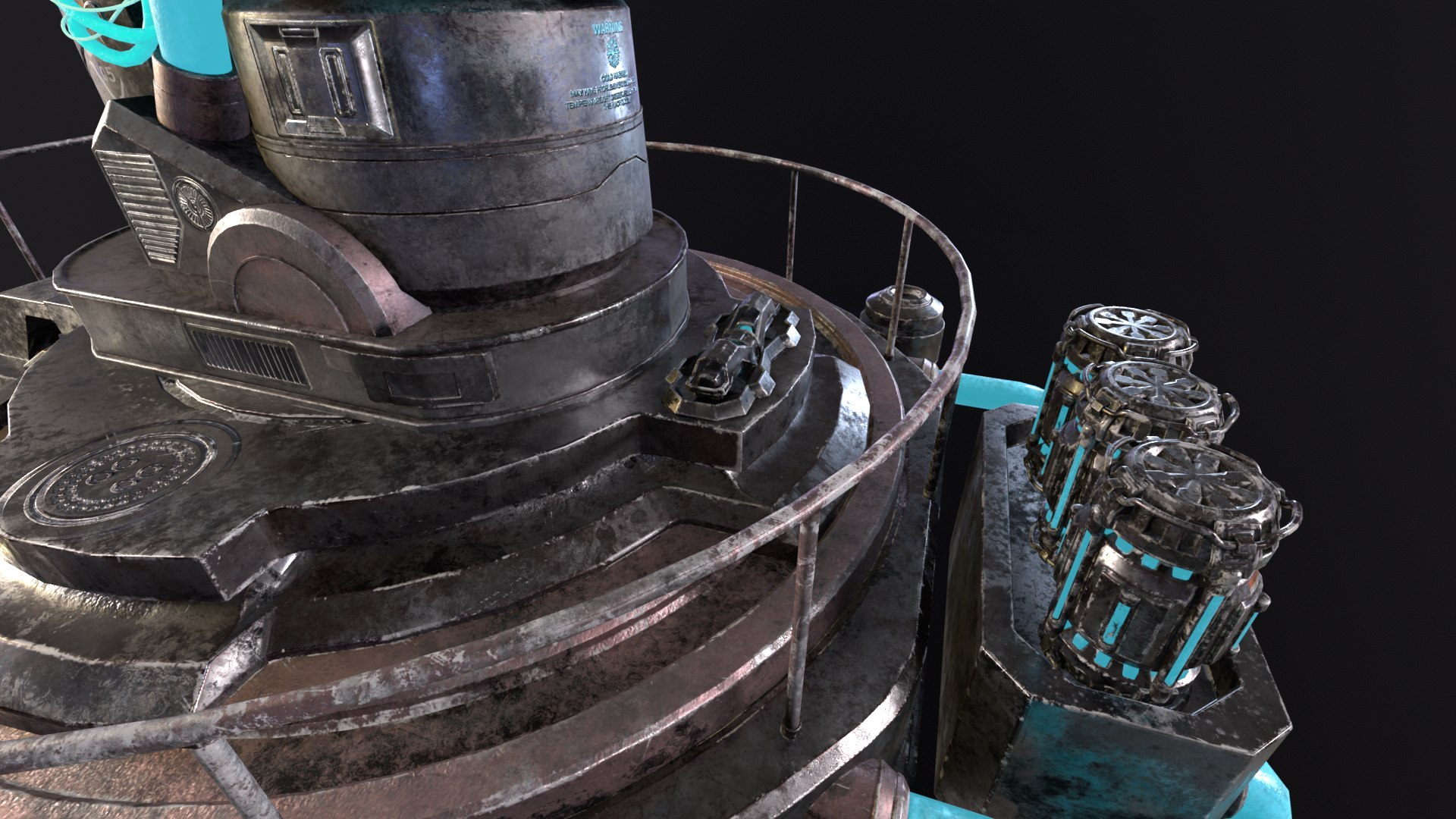 Cryopod Stasis Chamber 3D Model - TurboSquid 2198311