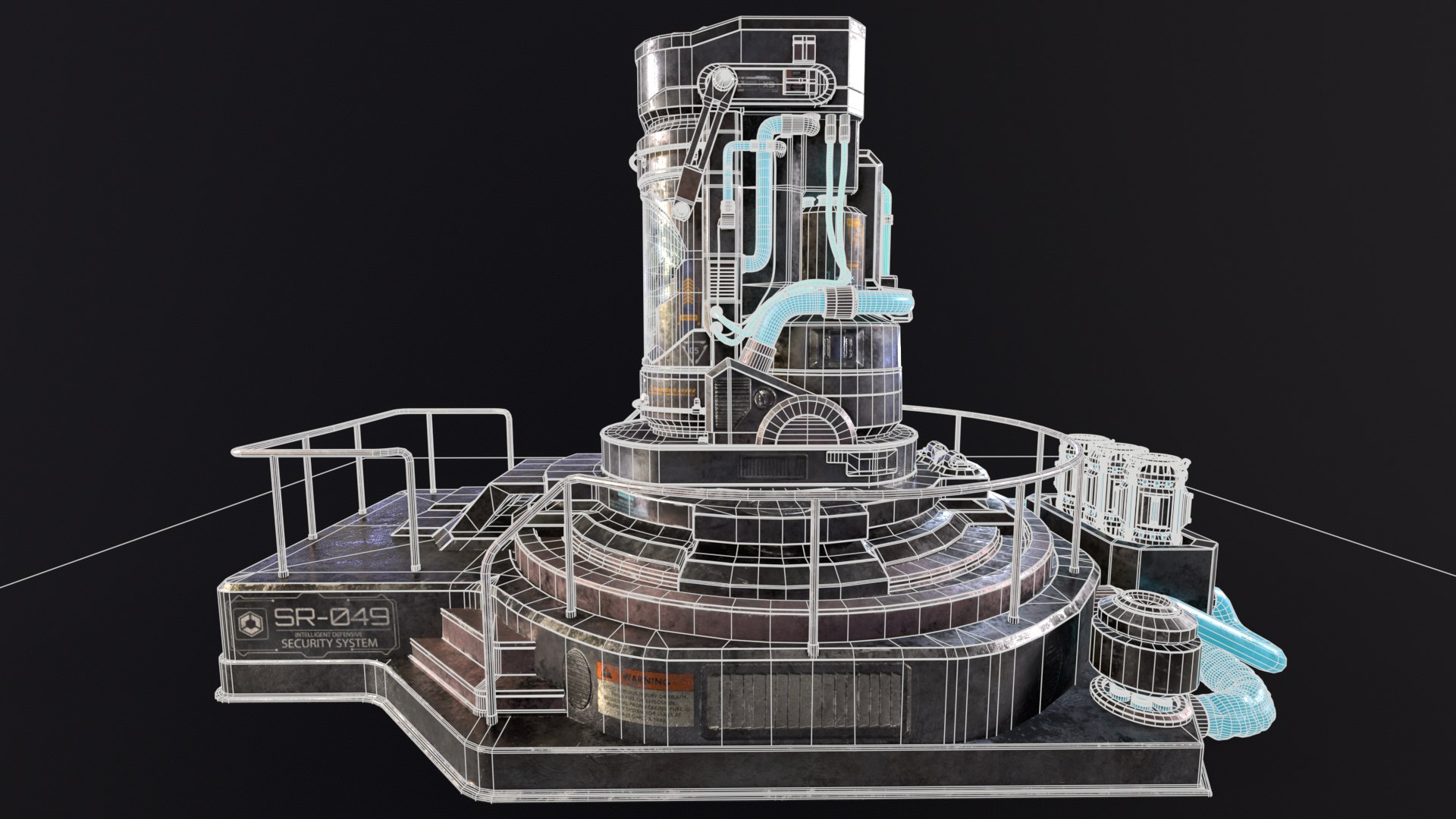 Cryopod Stasis Chamber 3D Model - TurboSquid 2198311