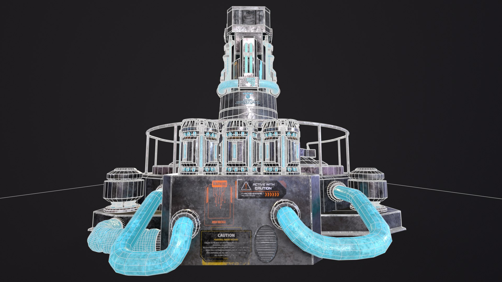 Cryopod Stasis Chamber 3D Model - TurboSquid 2198311