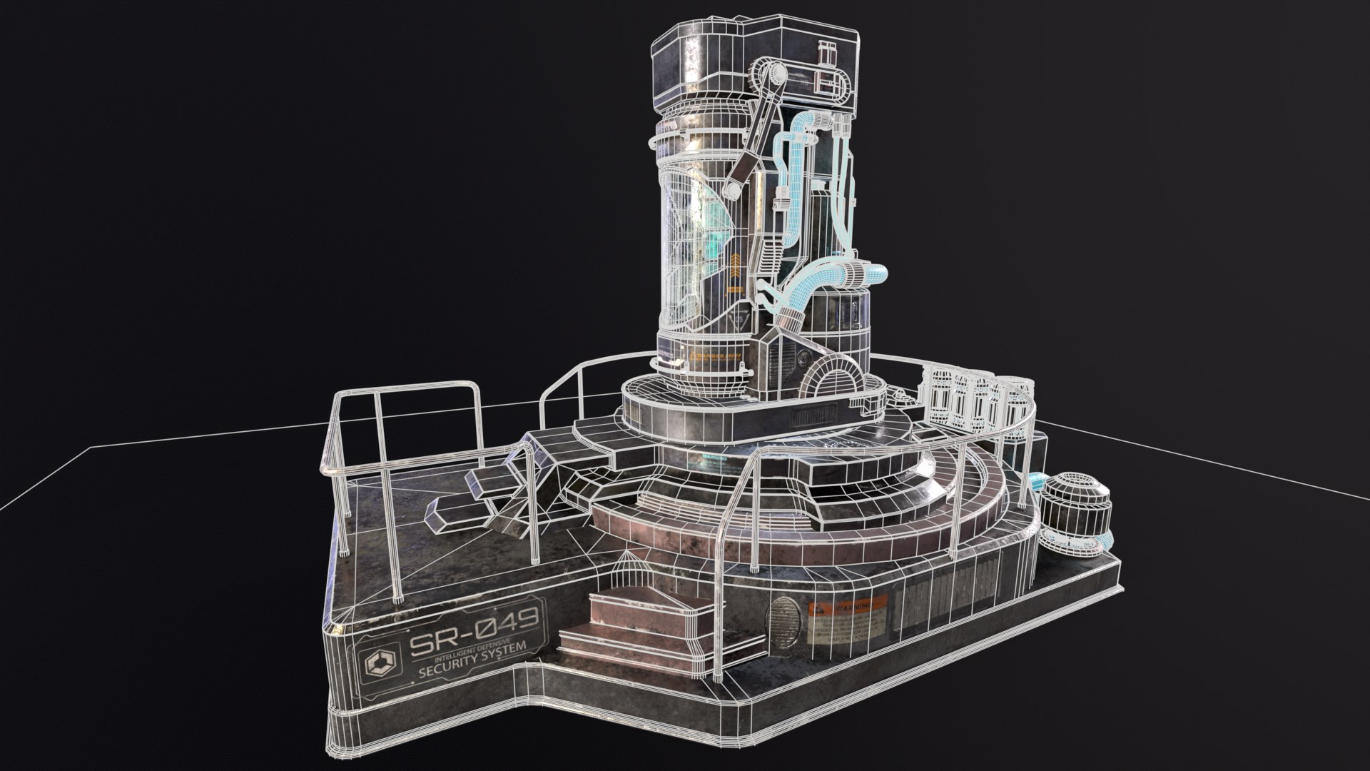 Cryopod Stasis Chamber 3D Model - TurboSquid 2198311