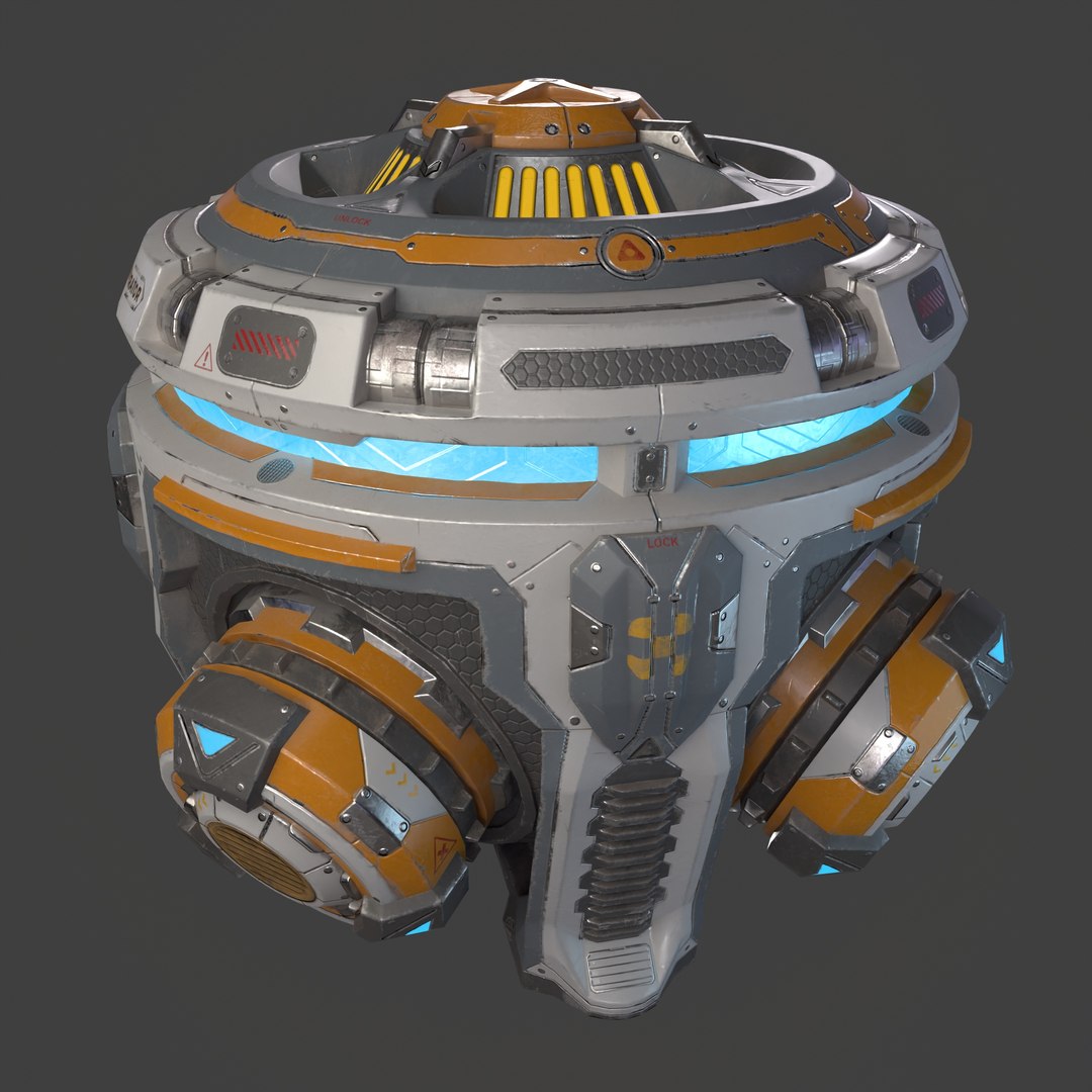 Gravity Generator Model - TurboSquid 1766488