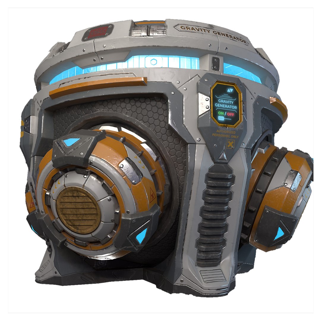 Gravity Generator Model - TurboSquid 1766488