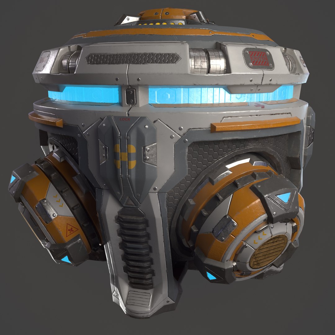 Gravity Generator Model - TurboSquid 1766488