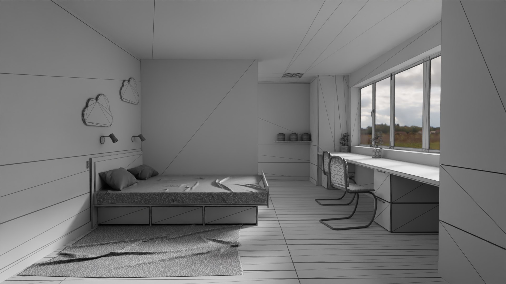 3d model room
