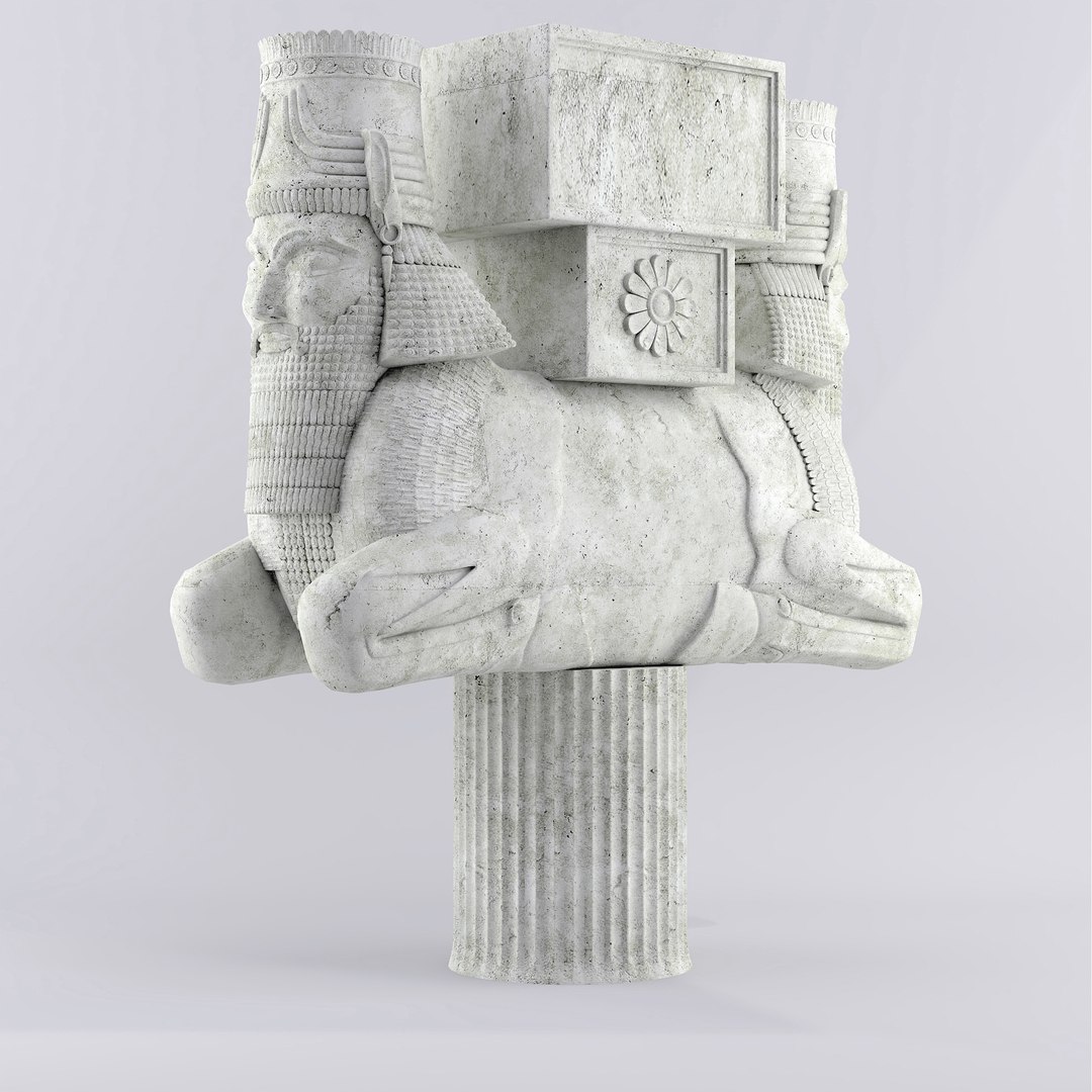 3D Persian Column 05 - TurboSquid 2376185