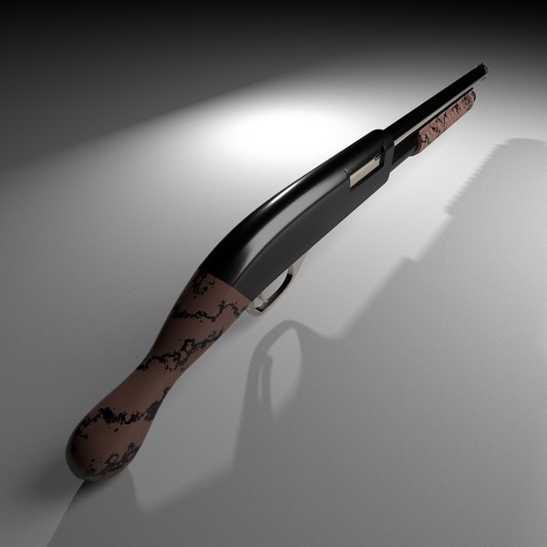 Shotie shotgun 3D model - TurboSquid 1319734
