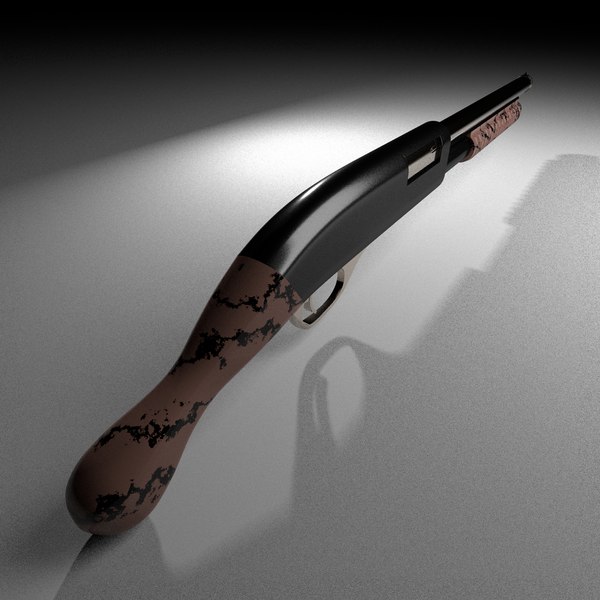 Shotie shotgun 3D model - TurboSquid 1319734