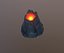 3d model tiny cartoon volcanoes