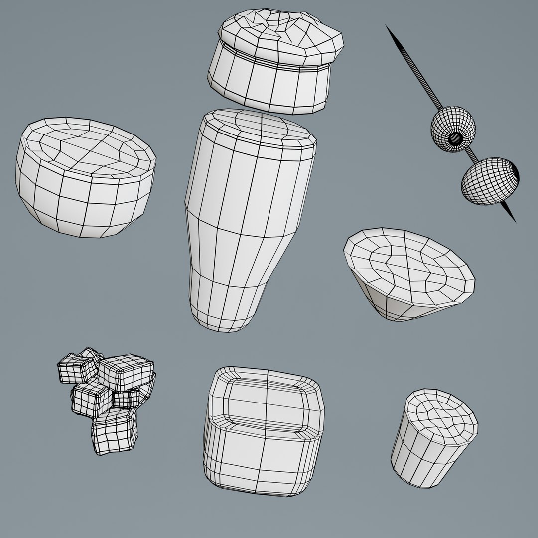 3D Glass - Drinks - TurboSquid 1783774