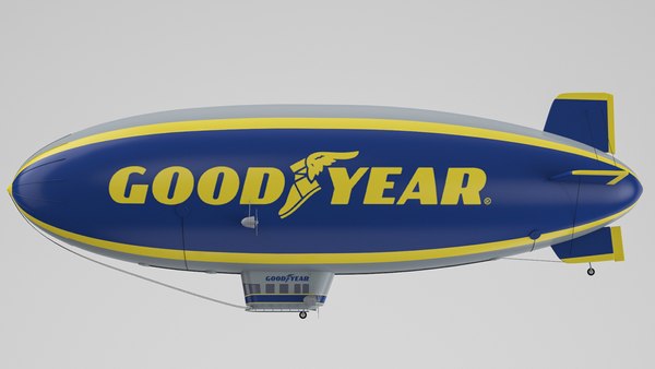 Goodyear Blimp model - TurboSquid 1826346