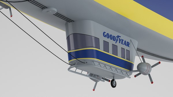 Goodyear Blimp model - TurboSquid 1826346