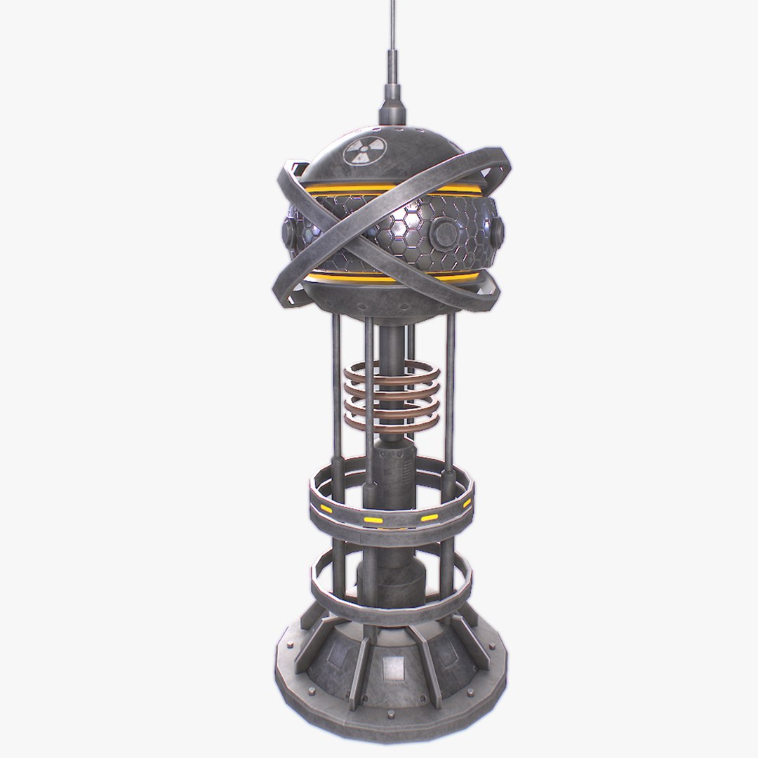 Nuclear Reactor 3D Model - TurboSquid 2425137