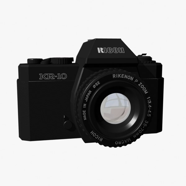 3d model of camera