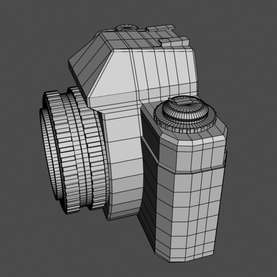 3d model of camera