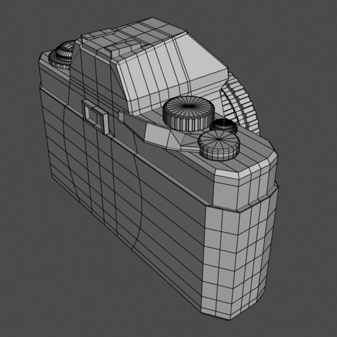 3d model of camera