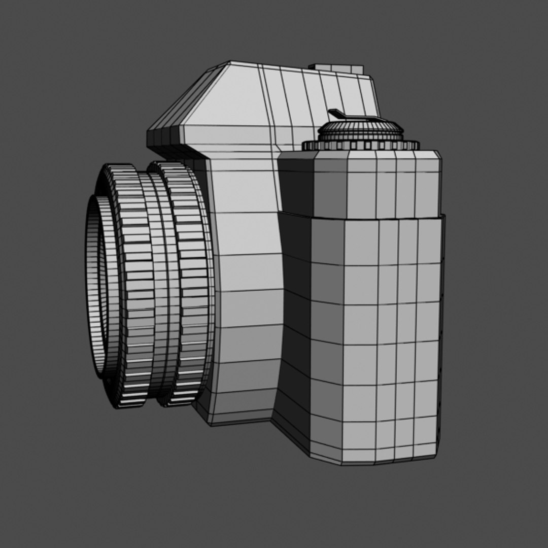 3d model of camera