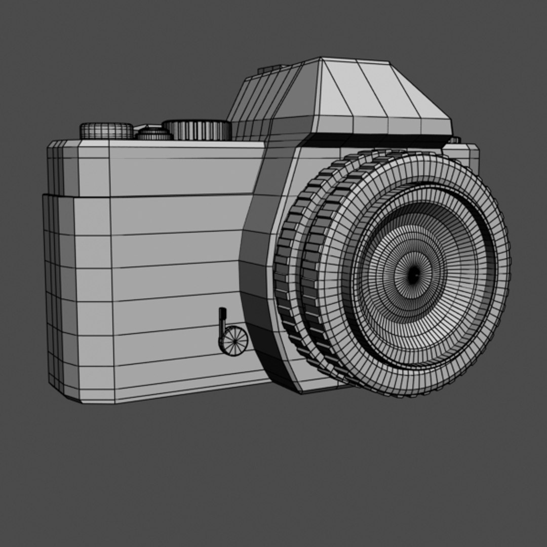 3d model of camera