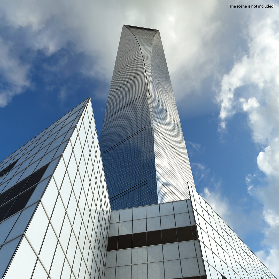 3D Shanghai World Financial Center Model - TurboSquid 1417921
