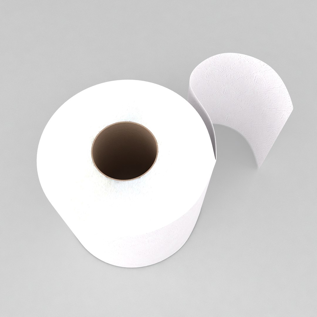 3d Model Toilet Paper