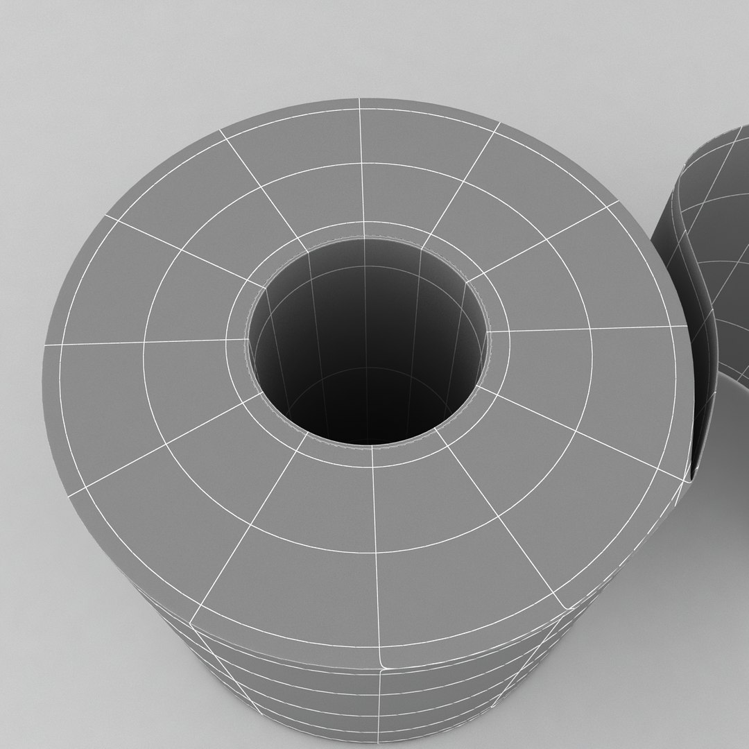 3d Model Toilet Paper