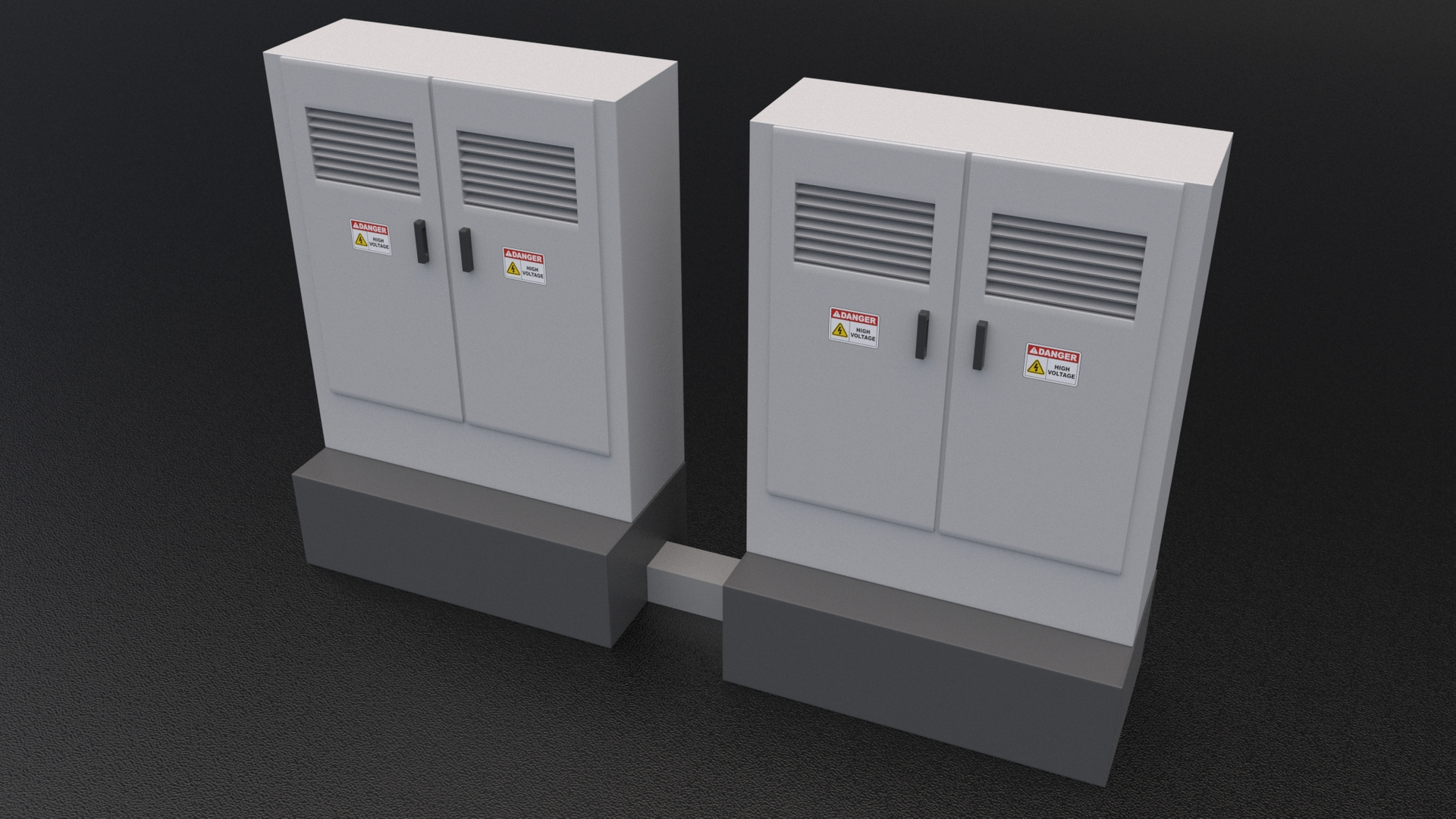 Electric Control Boxes 3D model - TurboSquid 1717258
